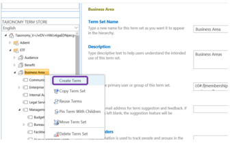 Creating a Managed Metadata Column in SharePoint Online - Enterprise Knowledge