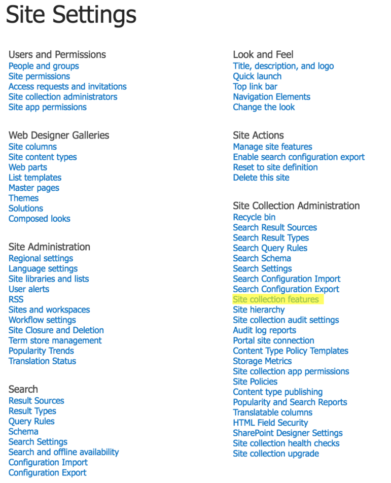 How to Make SharePoint Not Look Like SharePoint, Part One: Enabling Publishing Features ...