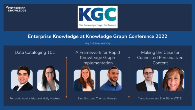 Enterprise Knowledge to Speak at 2022 Knowledge Graph Conference (KGC) - Enterprise Knowledge