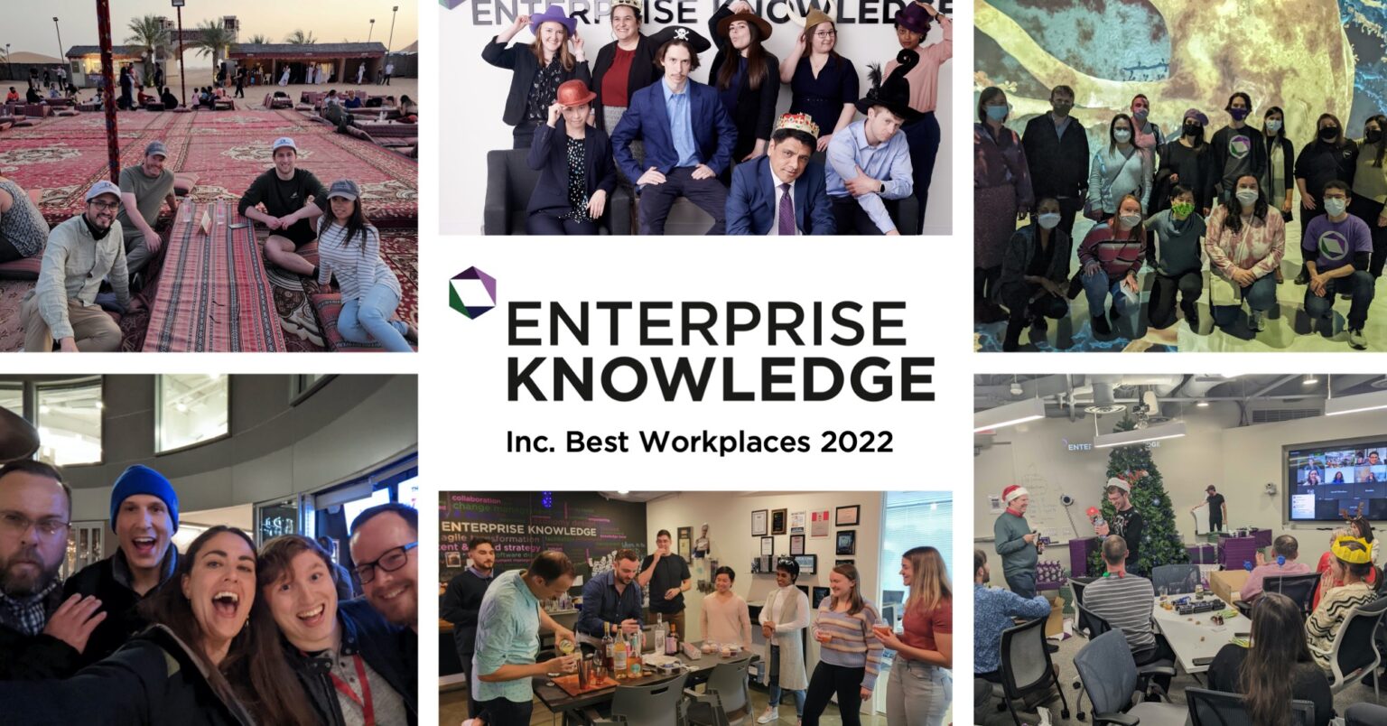 Enterprise Knowledge Again Named as Inc. Best Workplace - Enterprise ...