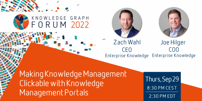 Enterprise Knowledge Sponsoring and Co-Chairing the Knowledge Graph ...