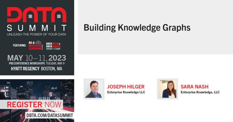 EK’s Hilger and Nash Presenting at Data Summit 2023 - Enterprise Knowledge